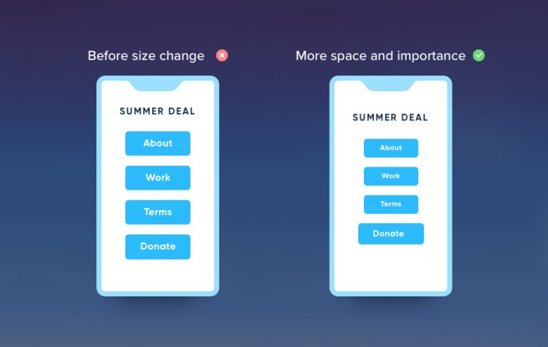 Spacing And Sizing A Ui Designers Secret Weapon Rareloop Southampton Uk
