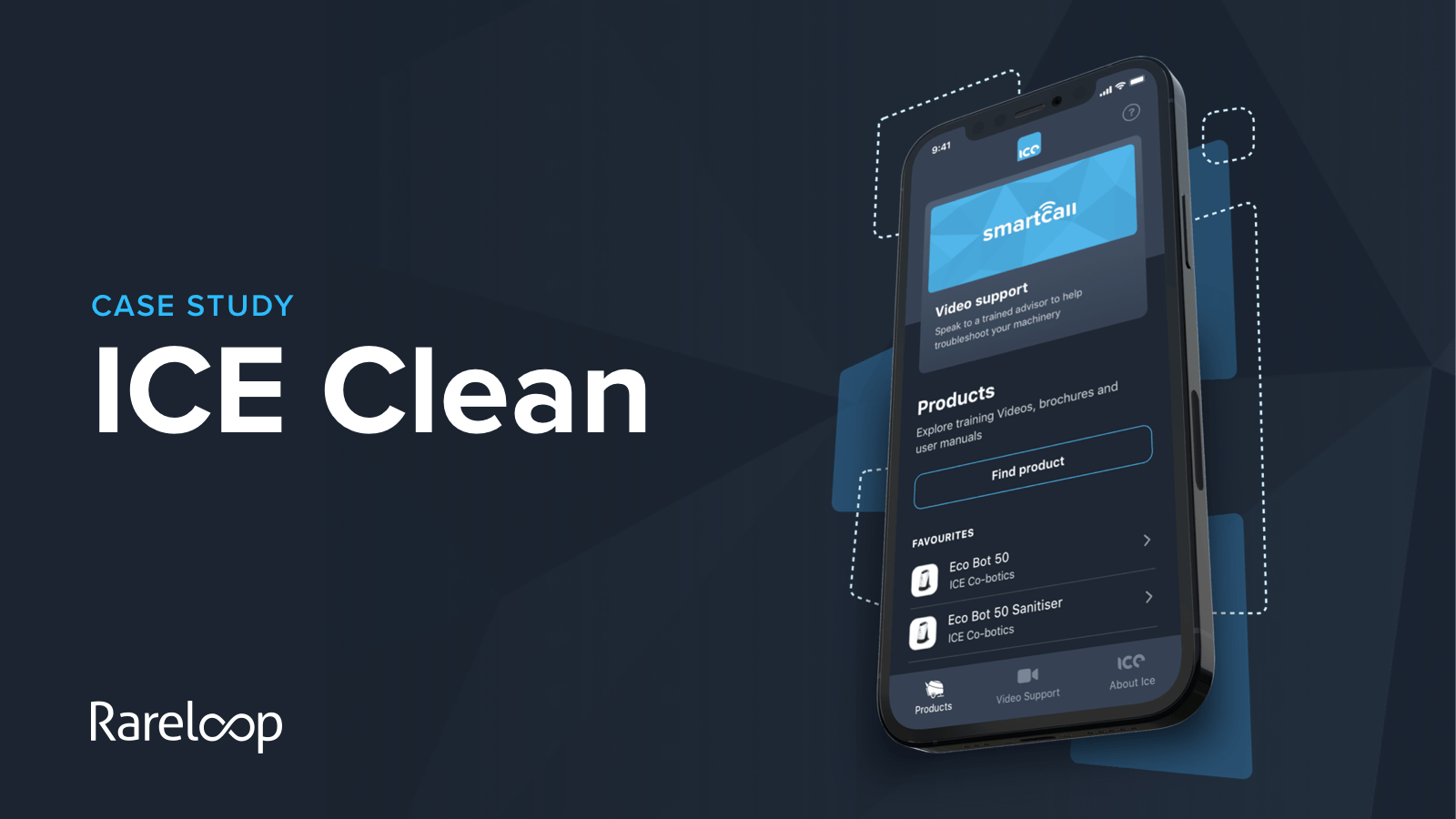 The ICE App, remote video support - Rareloop , Southampton UK