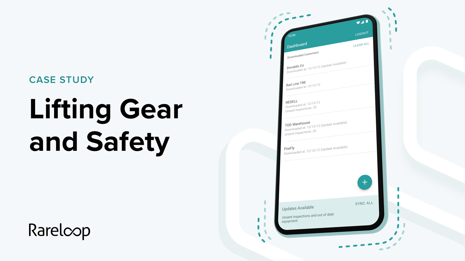 LGS offline data capture app - Rareloop , Southampton UK